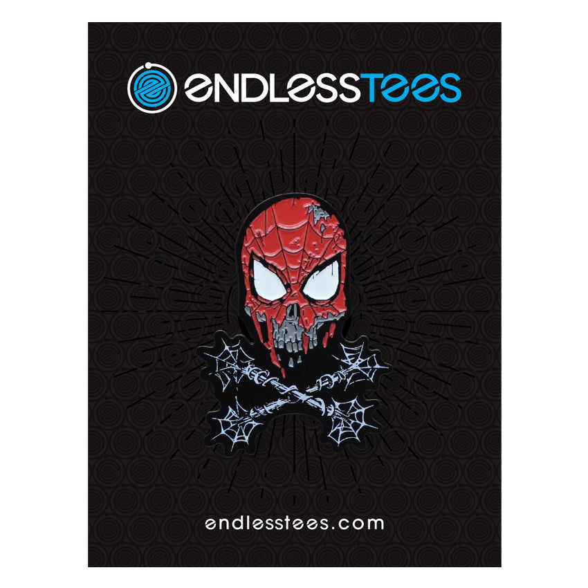 Web Slinger & Crossbones Enamel Pin – EndlessTees